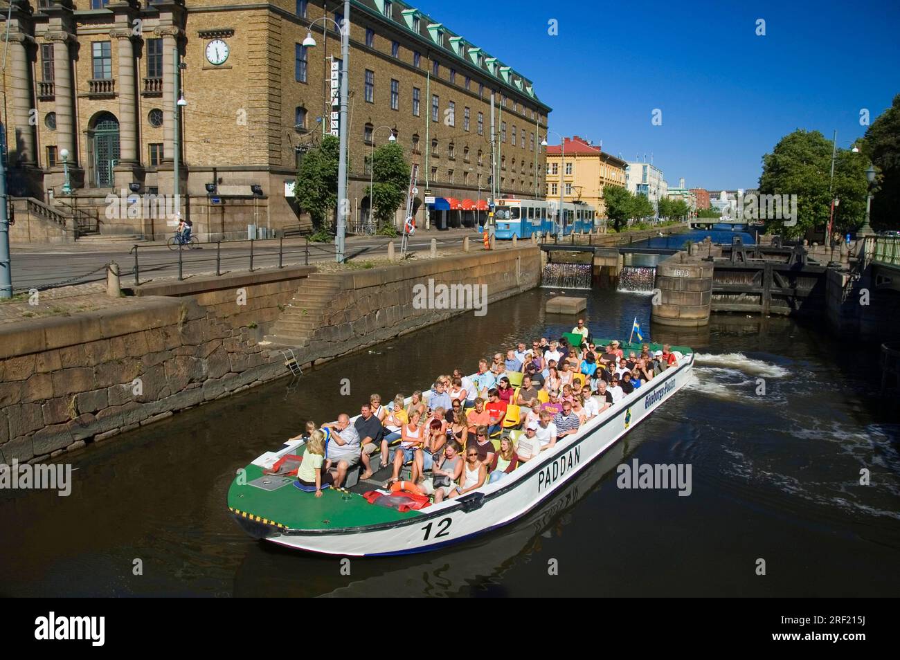 Excursion boat 'Paddan', Drottningtorget, Gothenburg, Vaestergoetland ...