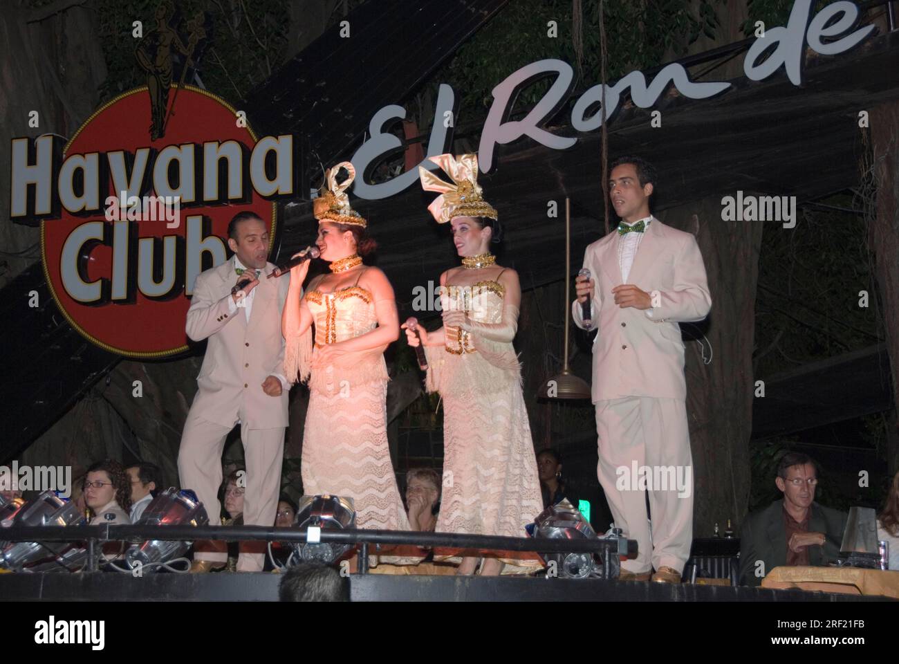 Singer in Tropicana Show Havana, Tropicana Show, Cuba Stock Photo - Alamy