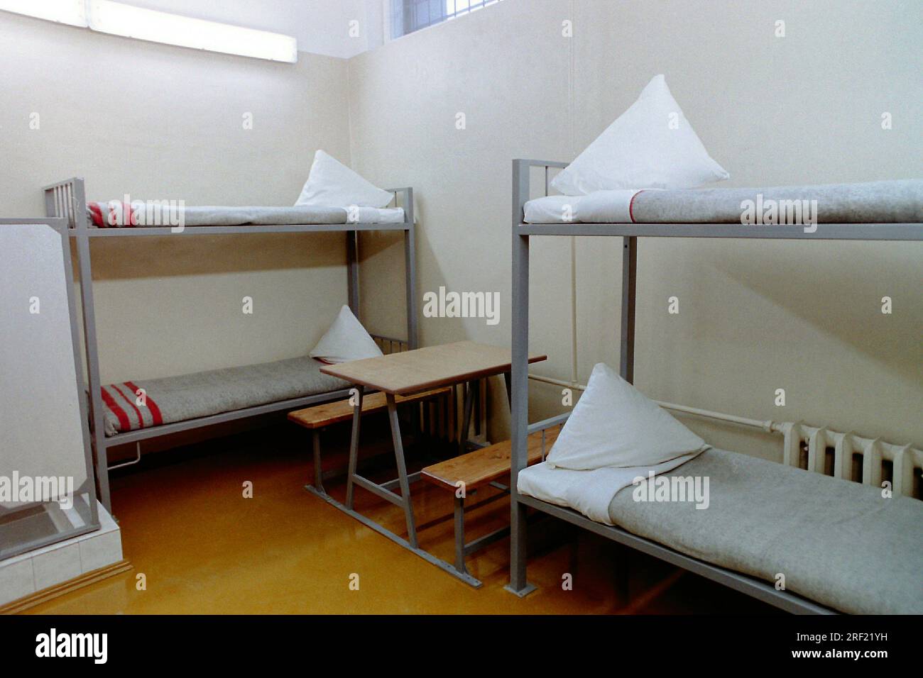 The new building of the Riga Mathis prison, built according to the ...