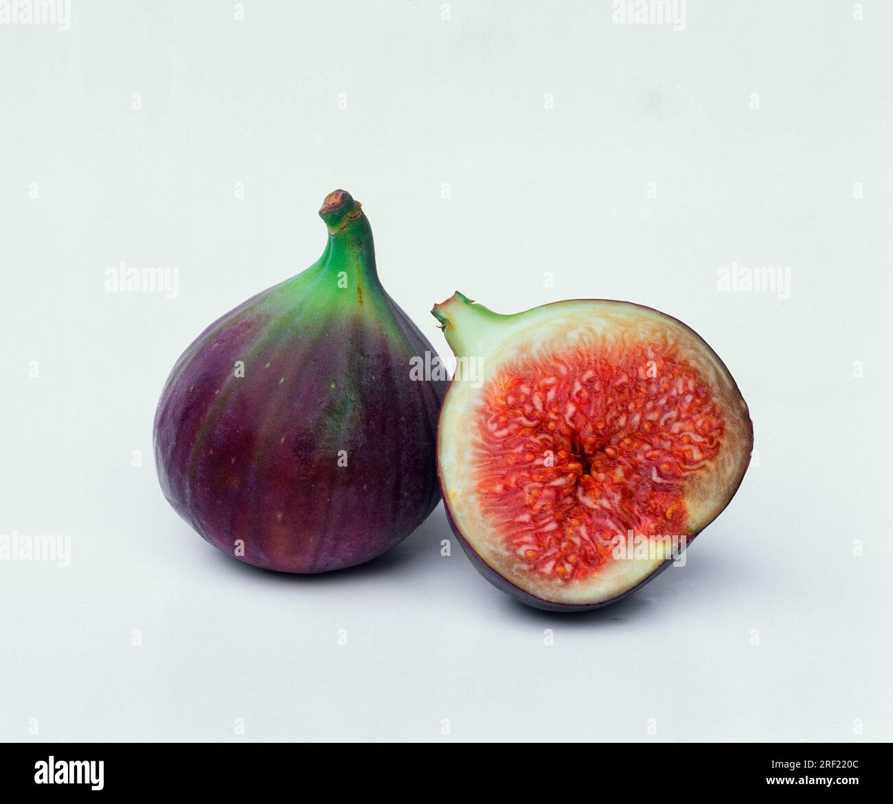Cut-open figs (Ficus carica Stock Photo - Alamy