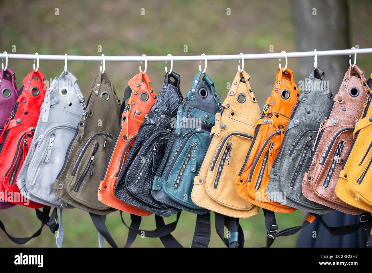 Assortment of colored bags hi-res stock photography and images - Alamy