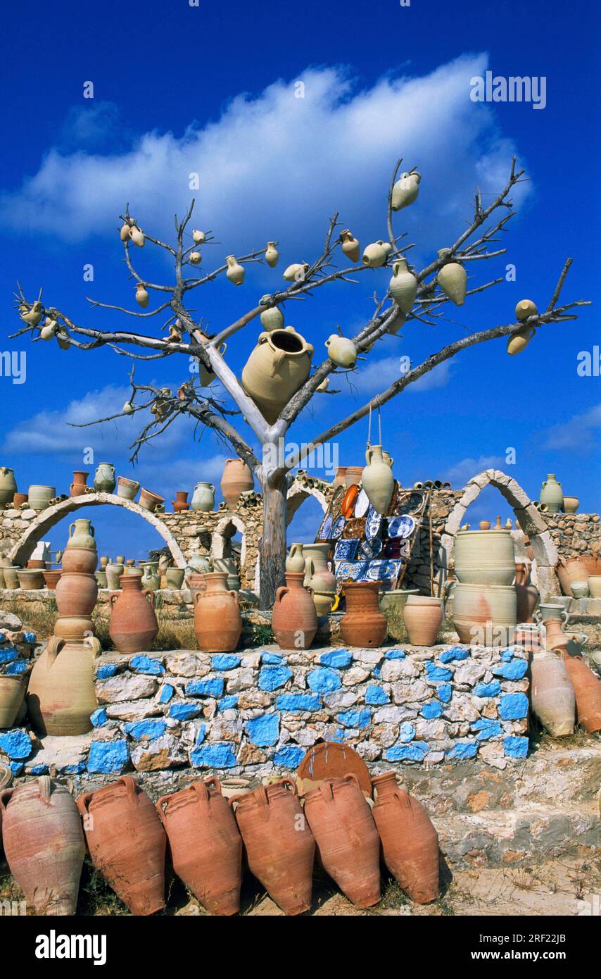 Pottery at Guellala on Djerba, Tunisia Stock Photo - Alamy