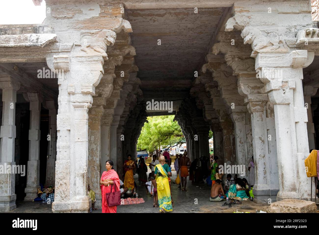 Vasantha mandapa pillared hall in Subramaniya Swamy Temple, Tiruchendur ...