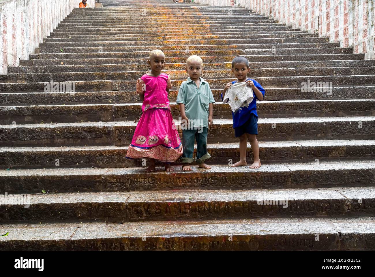 Steps leading up to Murugan Temple in Thiruttani Tiruttani Tirutani ...