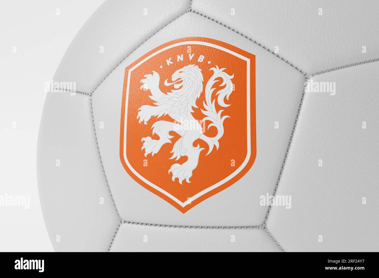 LONDON, UK - July 2023: Close up of Netherlands national football team ...