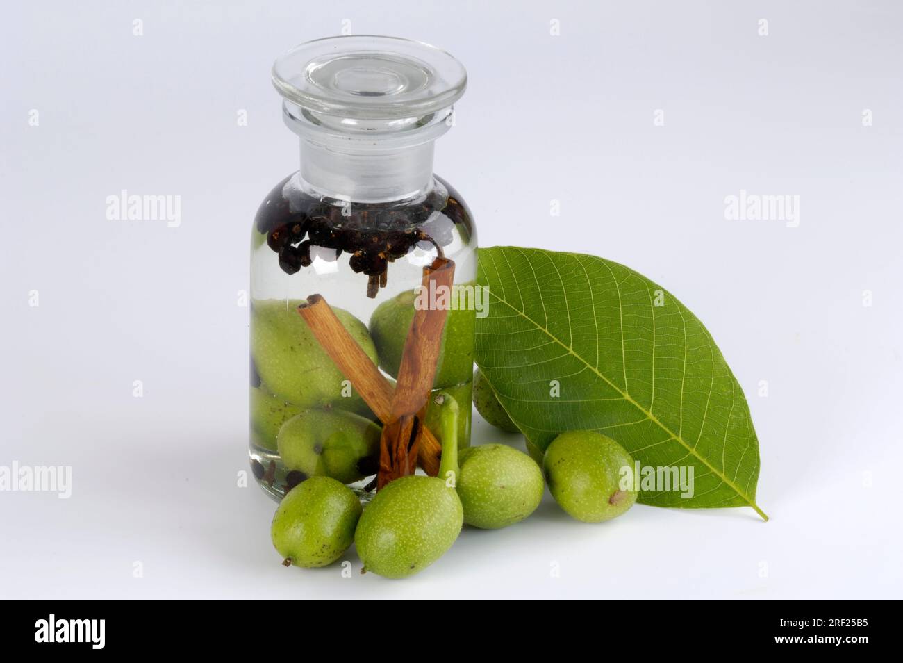 Bitters made from walnut, cinnamon, cloves, juniper berries and brandy ...