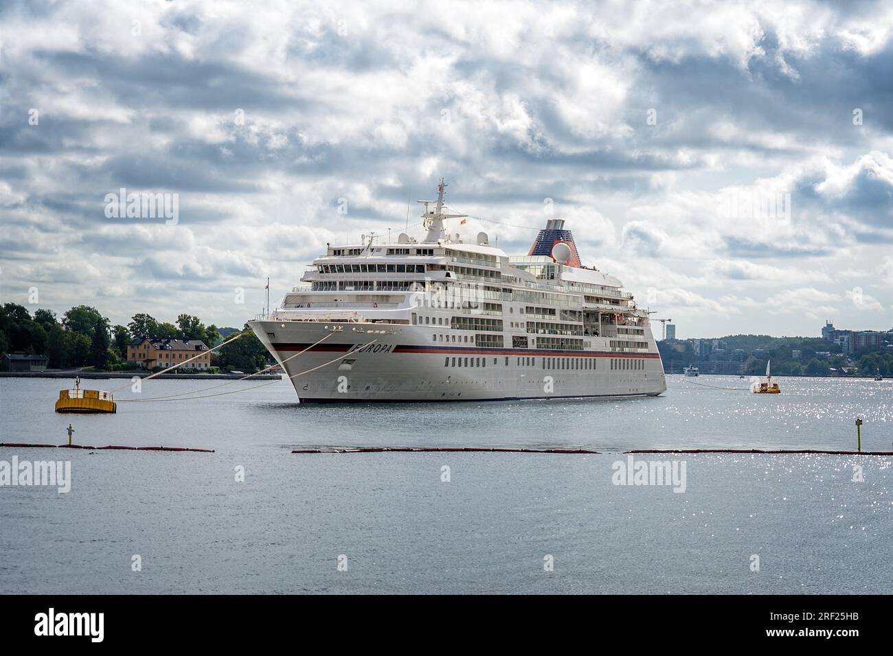 The cruise ship m/s Europa on a visit to Stockholm Stock Photo - Alamy