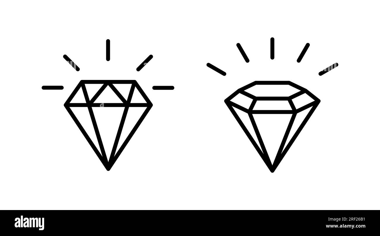 Gem Clip Art Black And White