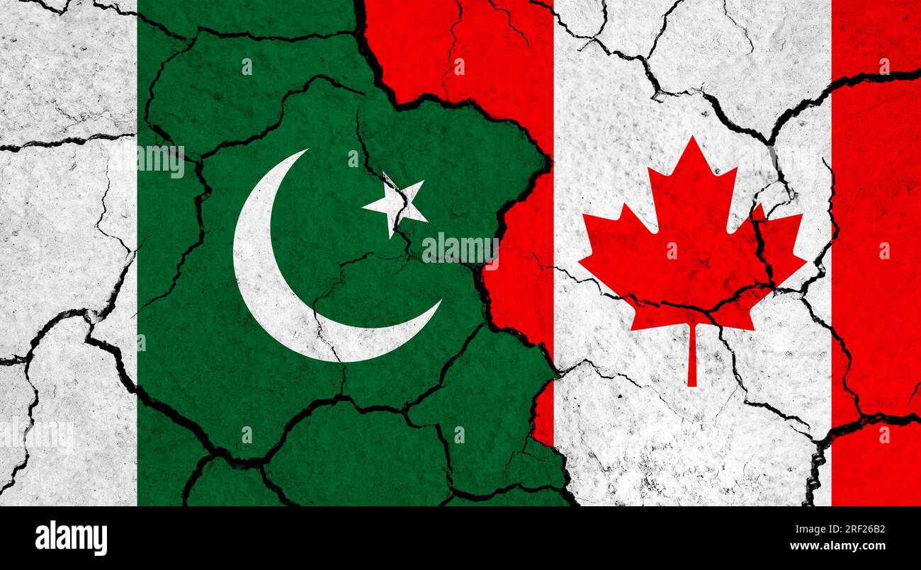 Pakistan canada flag hi-res stock photography and images - Alamy
