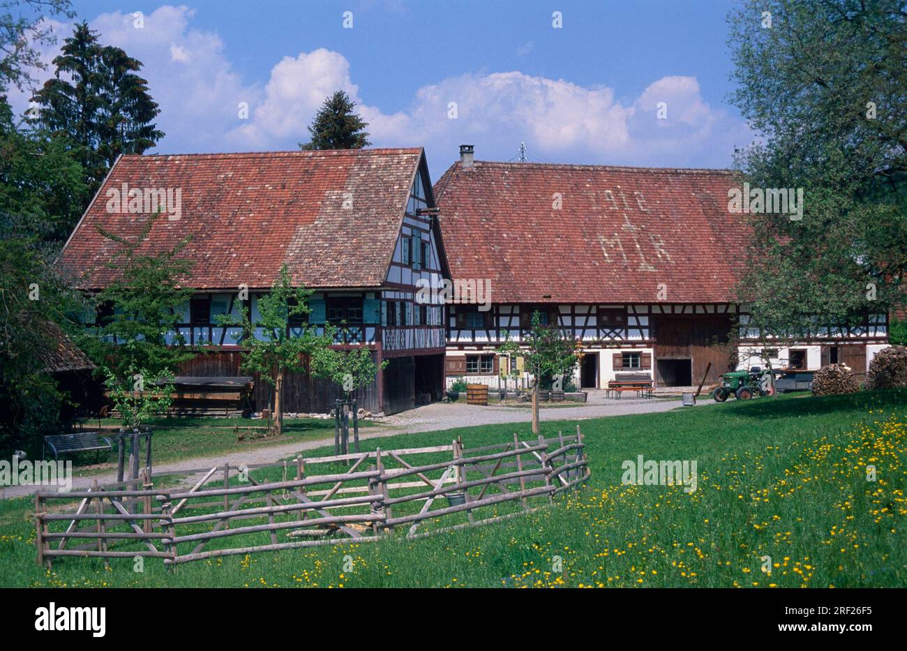 Farmhouse Museum, Wolfegg, Baden-Wuerttemberg, Germany Stock Photo - Alamy