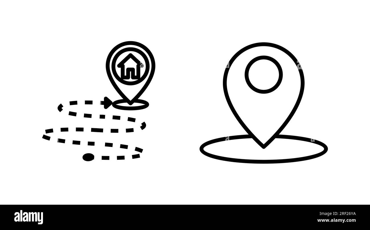 Address icon vector. location icon. address symbol. pin Stock Vector ...