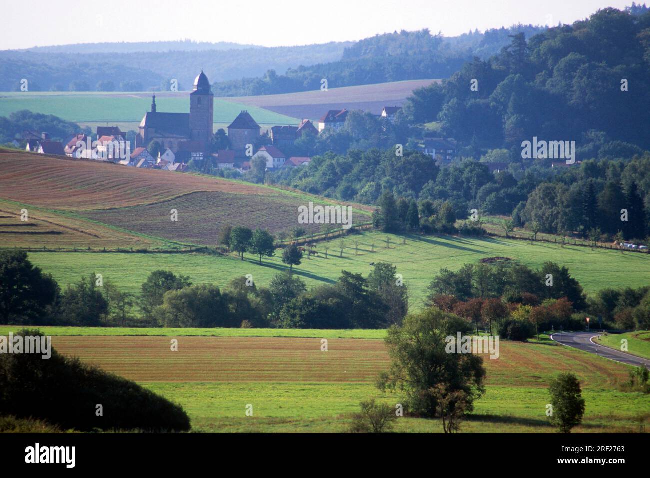 Habichtswald, near Naumburg, Hesse, Germany Stock Photo - Alamy