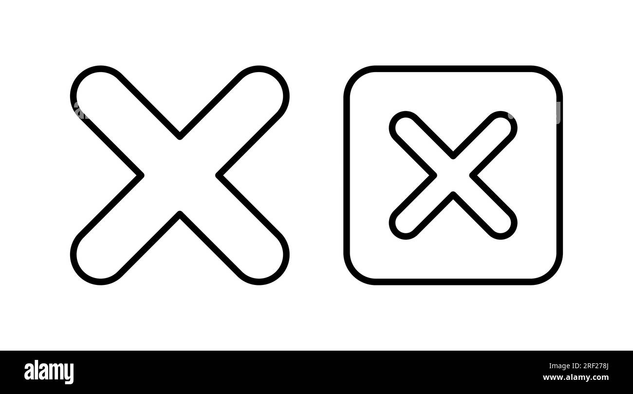 Delete Icon Black And White