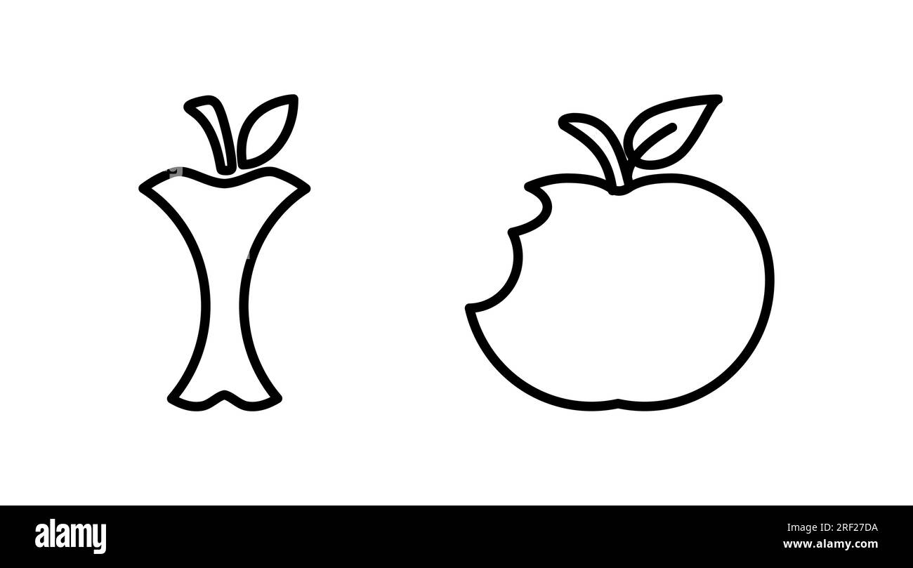 Apple icon vector. apple symbol Stock Vector Image & Art - Alamy