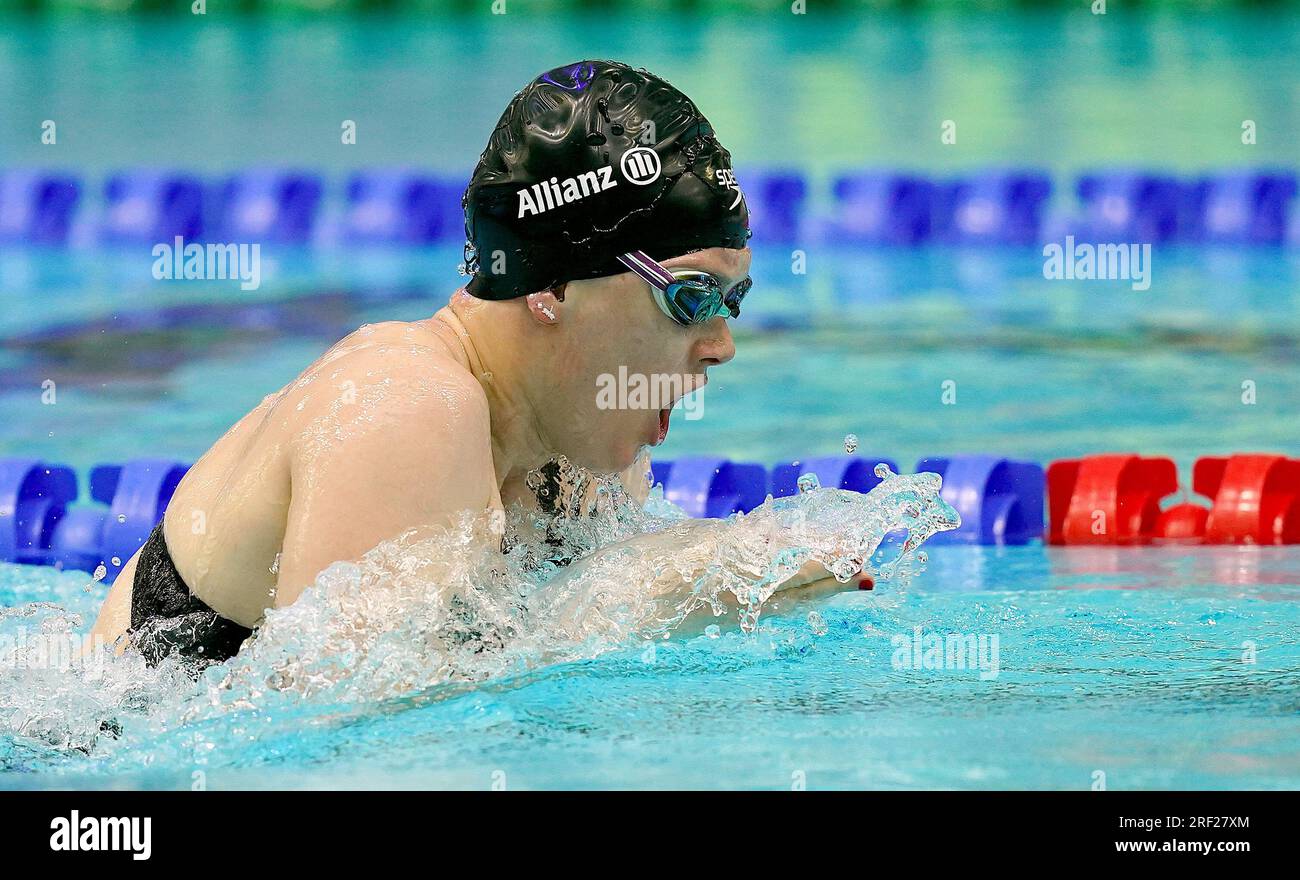 Great Britain's Brock Whiston in action during the Women's 100m SB9 ...