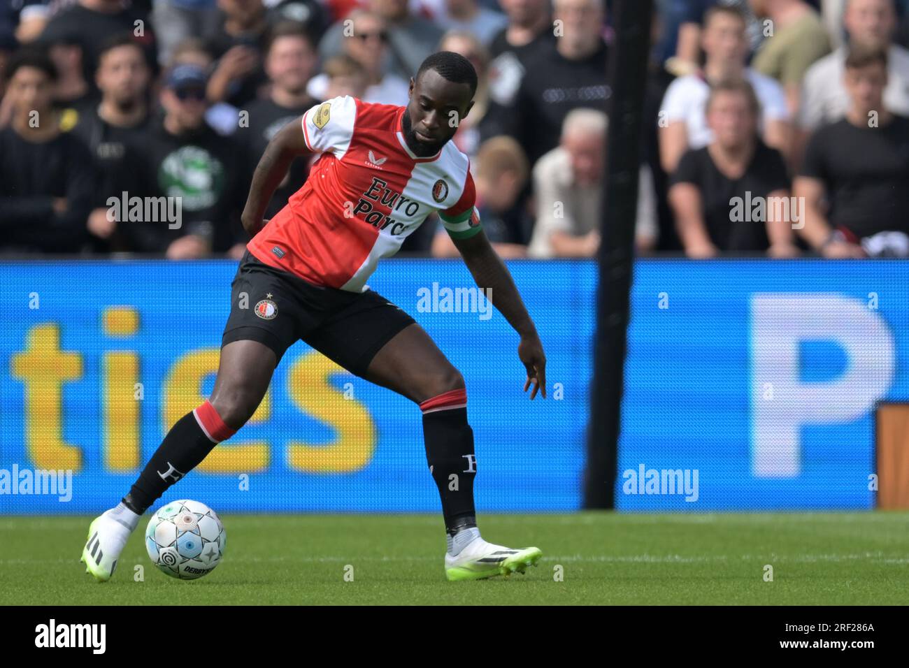 ROTTERDAM - Lutsharel Geertruida of Feyenoord during the friendly match ...