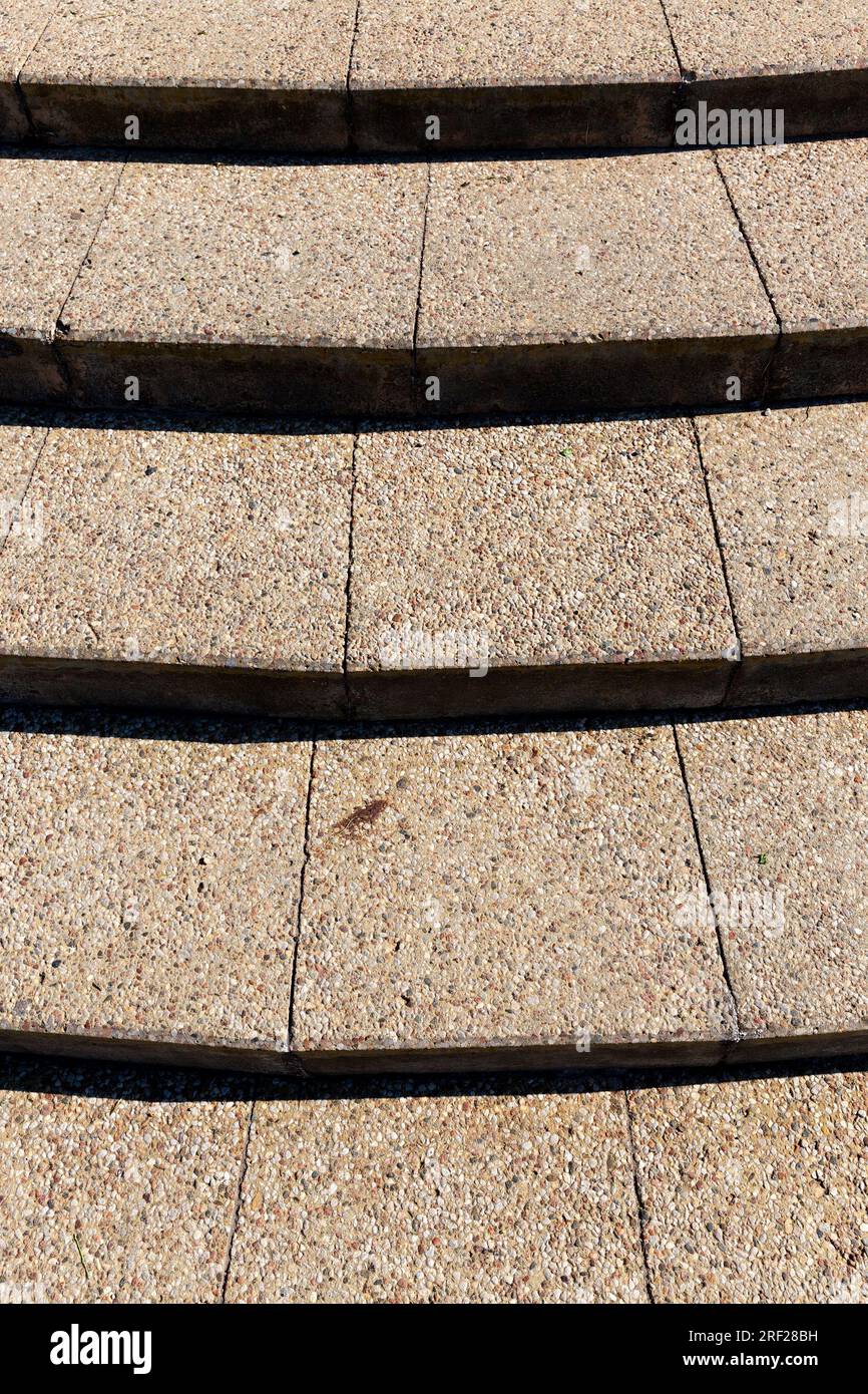 old stone staircase for the convenience of pedestrian traffic on ...