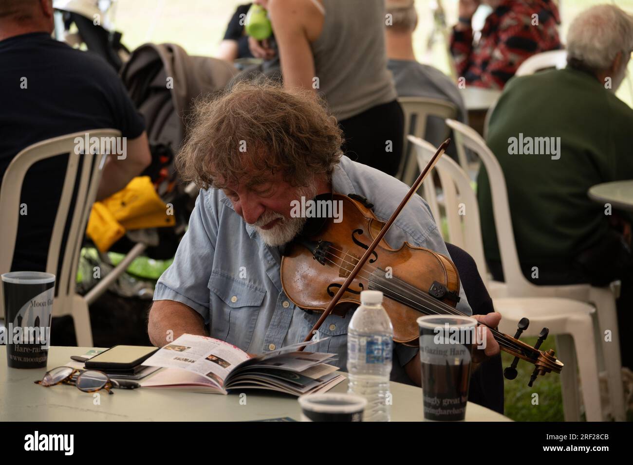 Person playing a violin hi-res stock photography and images - Alamy