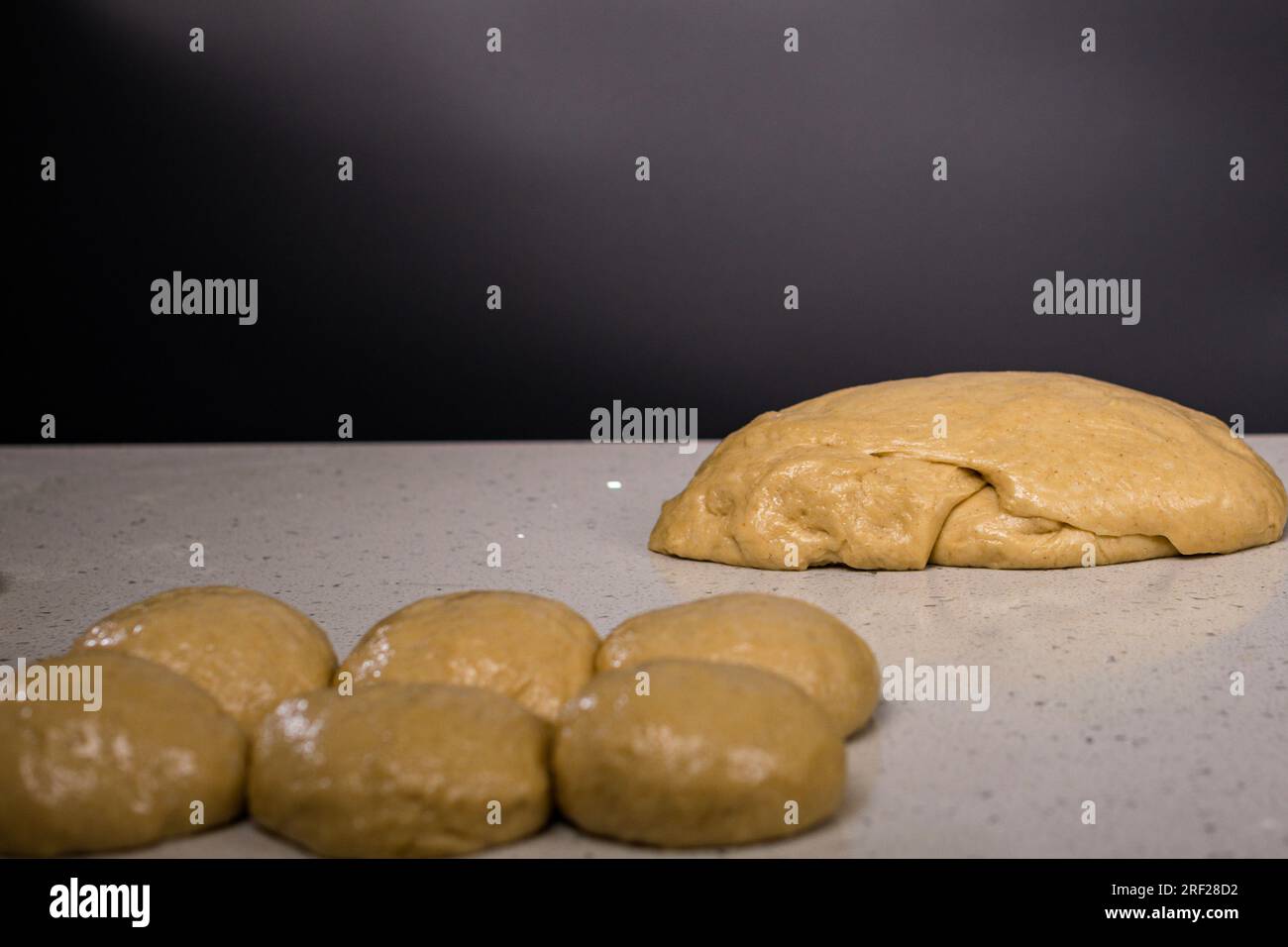 Chapati Mandazi Andazi Samosa triangular-shaped snacks on a plate on a ...