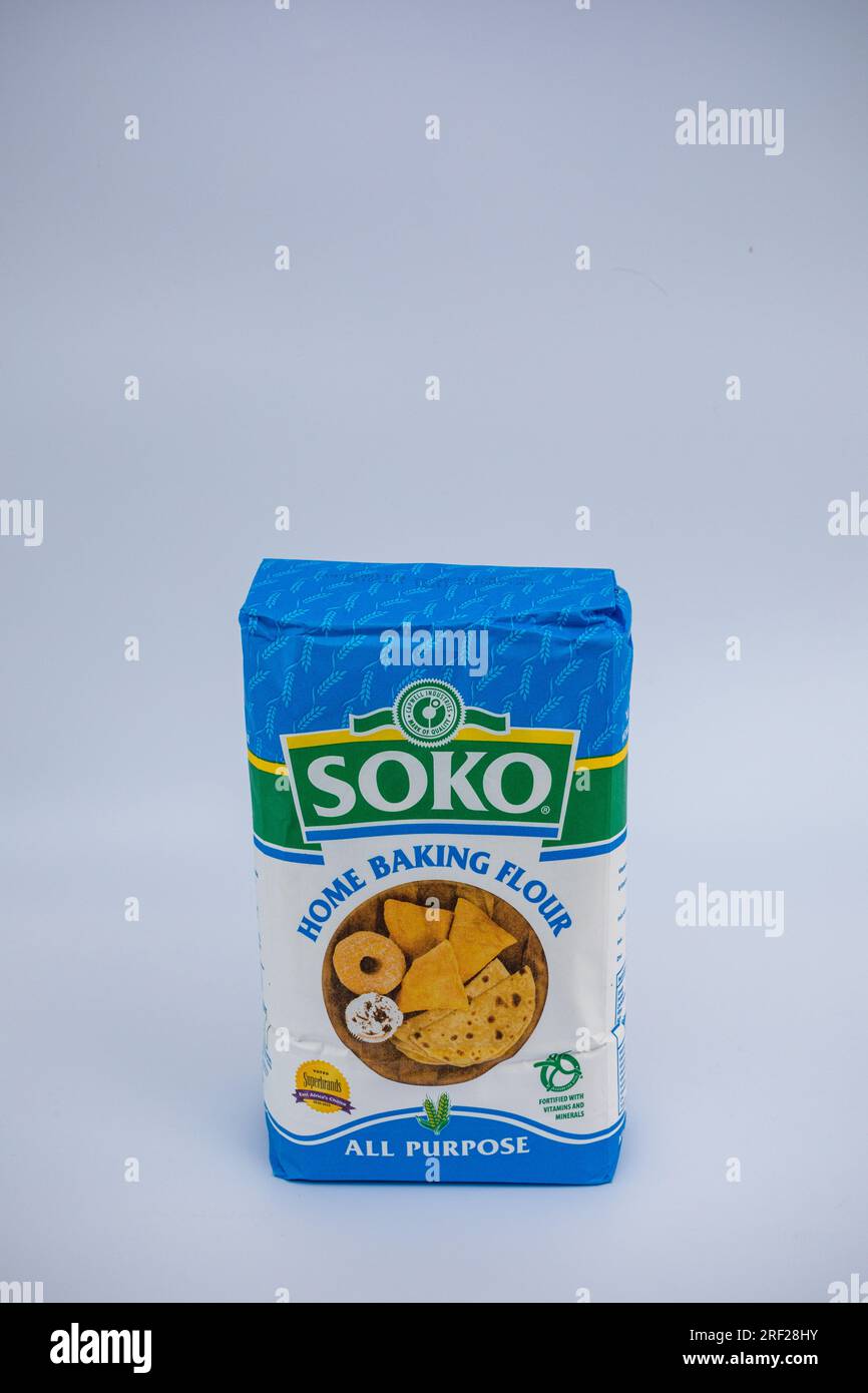 Chapati Mandazi Andazi Samosa triangular-shaped snacks on a plate on a ...