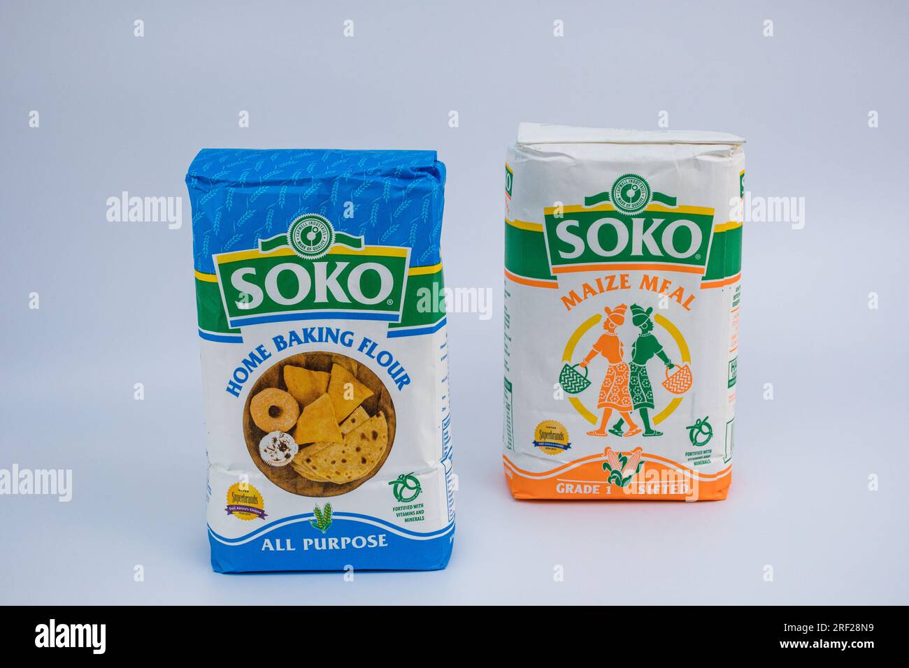 Chapati Mandazi Andazi Samosa triangular-shaped snacks on a plate on a ...