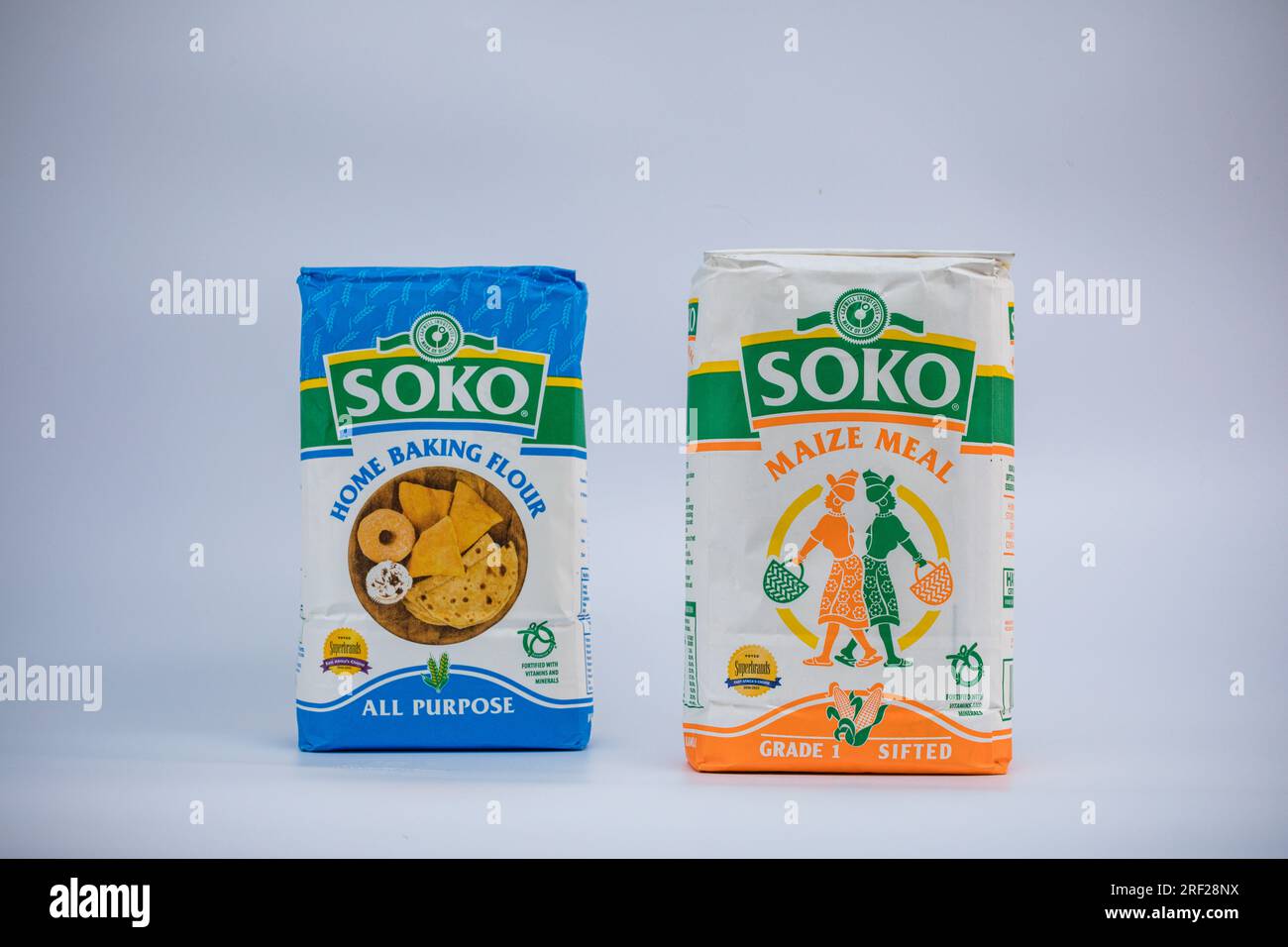 Chapati Mandazi Andazi Samosa triangular-shaped snacks on a plate on a ...