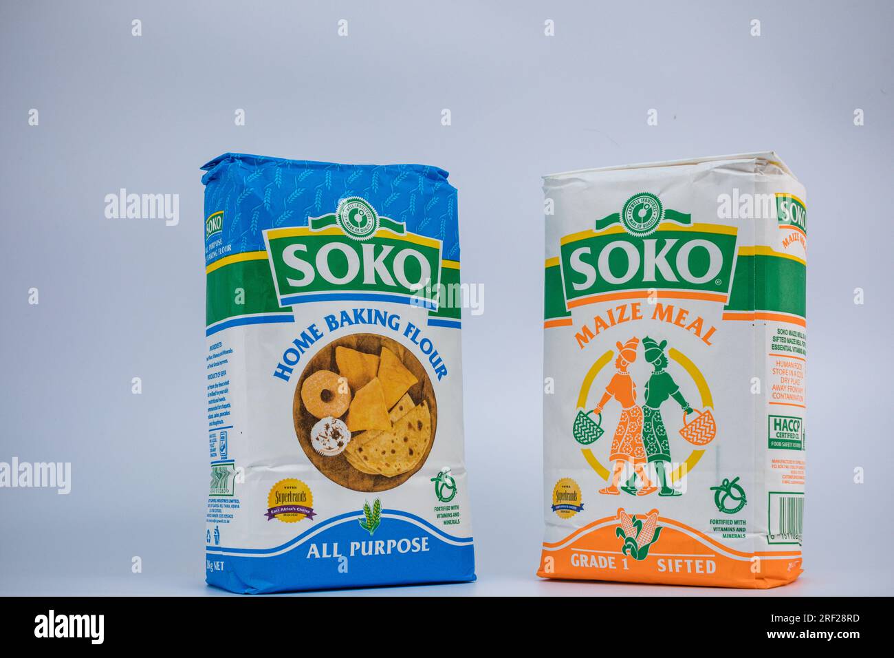 Chapati Mandazi Andazi Samosa triangular-shaped snacks on a plate on a ...