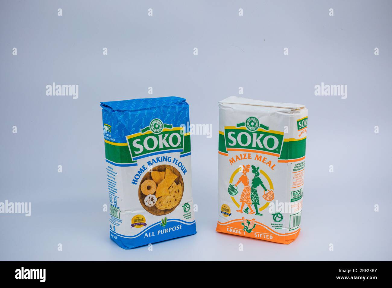 Chapati Mandazi Andazi Samosa triangular-shaped snacks on a plate on a ...