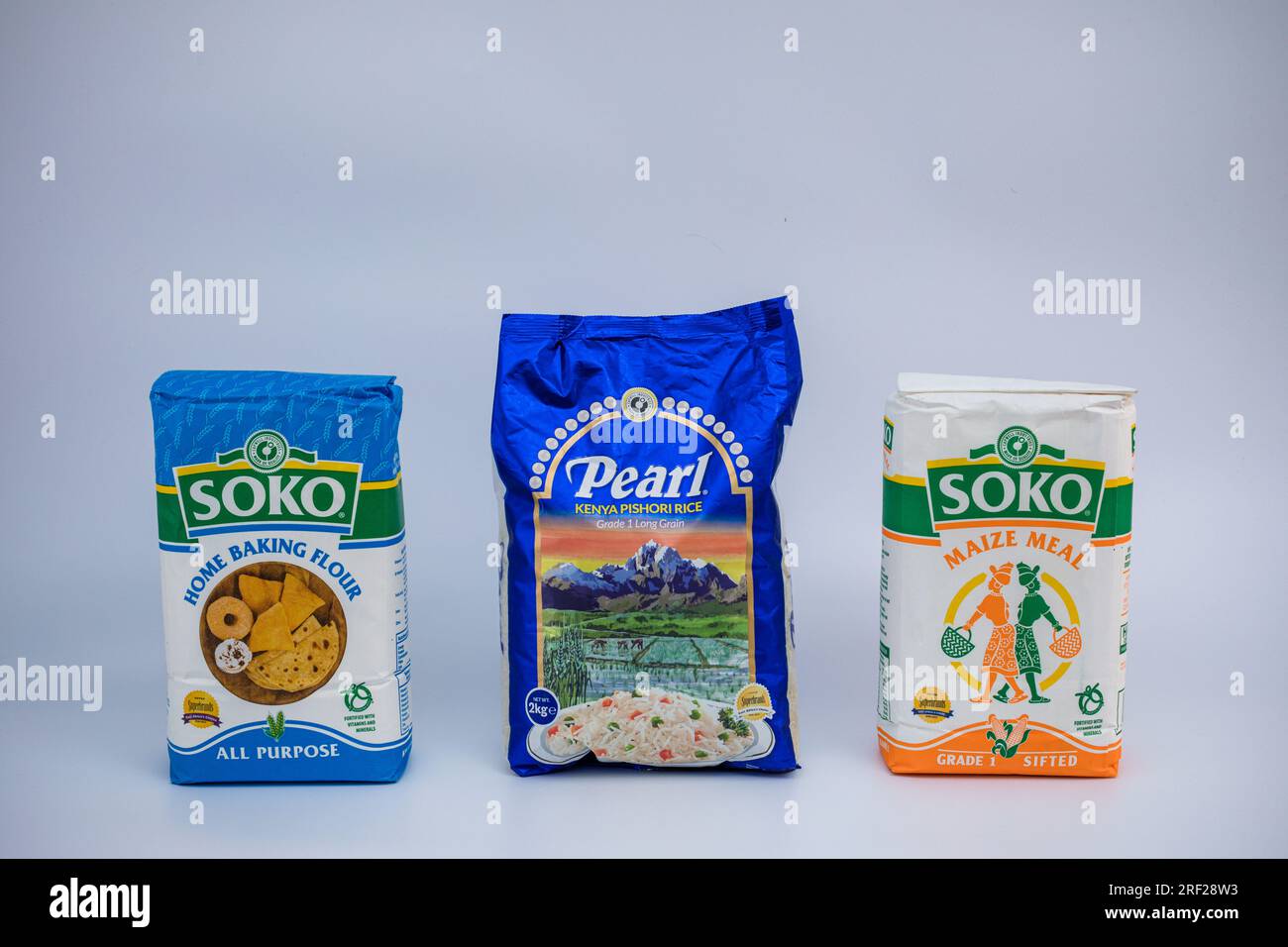 Chapati Mandazi Andazi Samosa triangular-shaped snacks on a plate on a ...