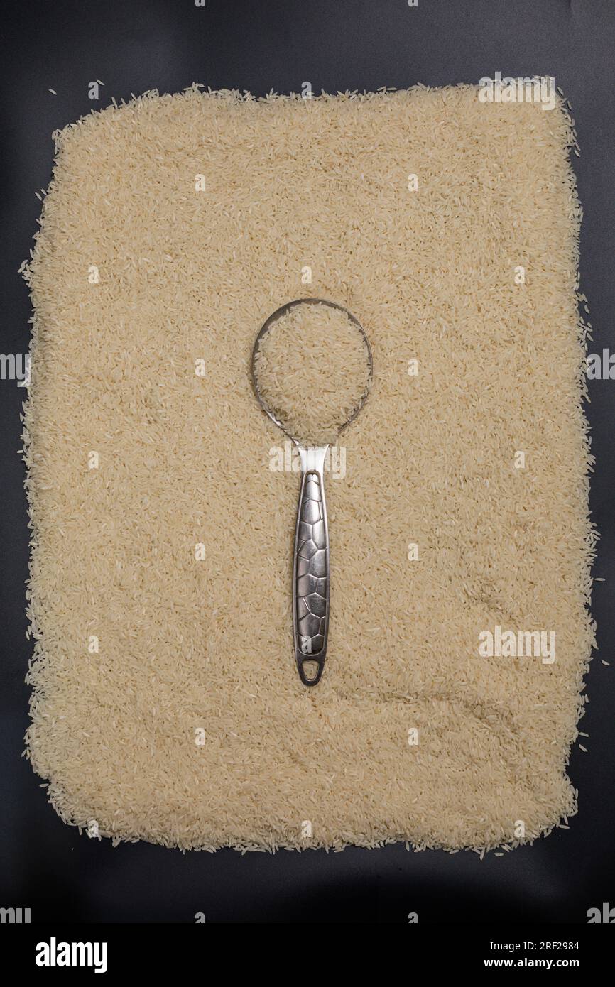 Rice grains raw white on the floor Soko Maize Meal Home Baking ...