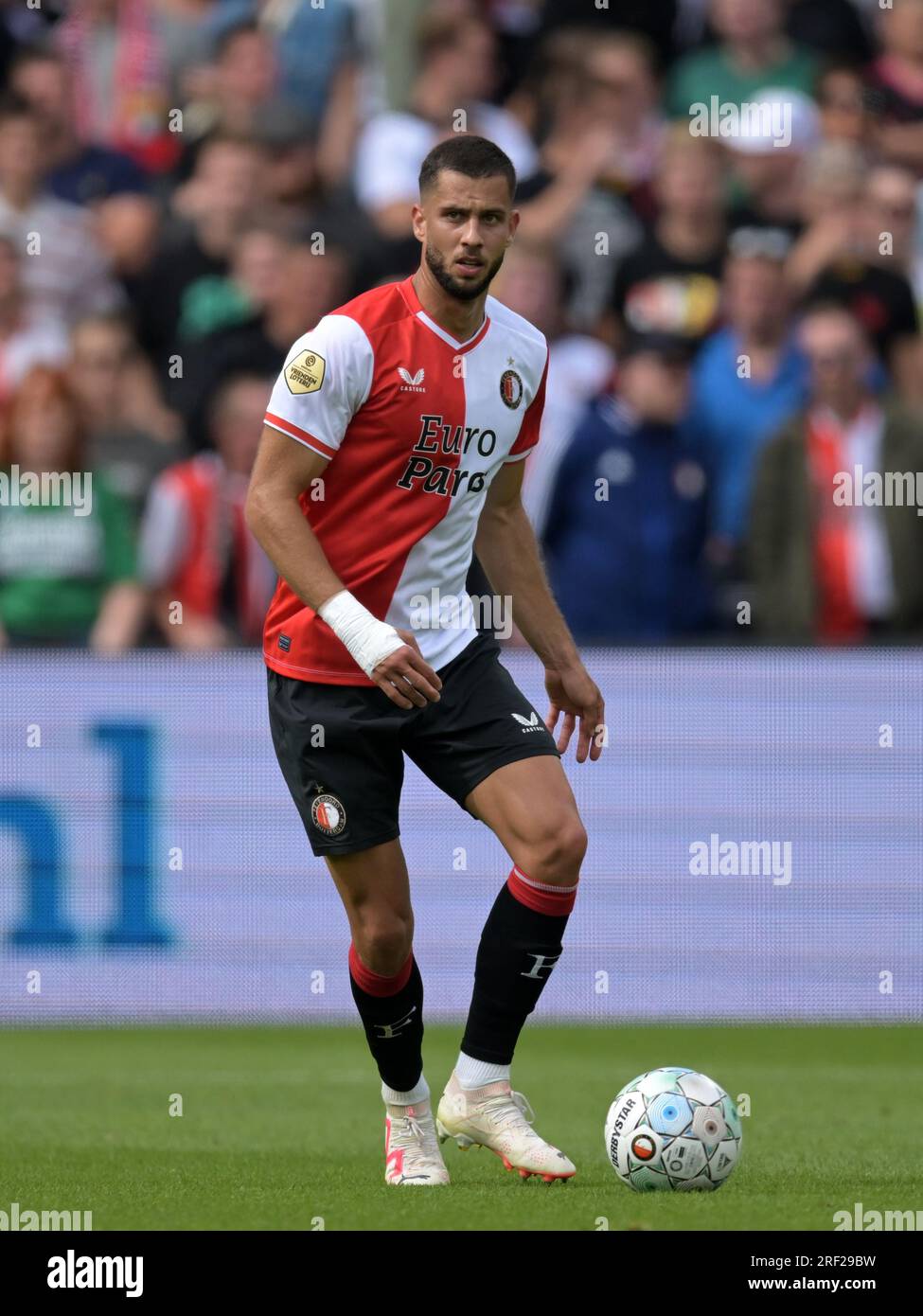 ROTTERDAM - David Hancko of Feyenoord during the friendly match between ...