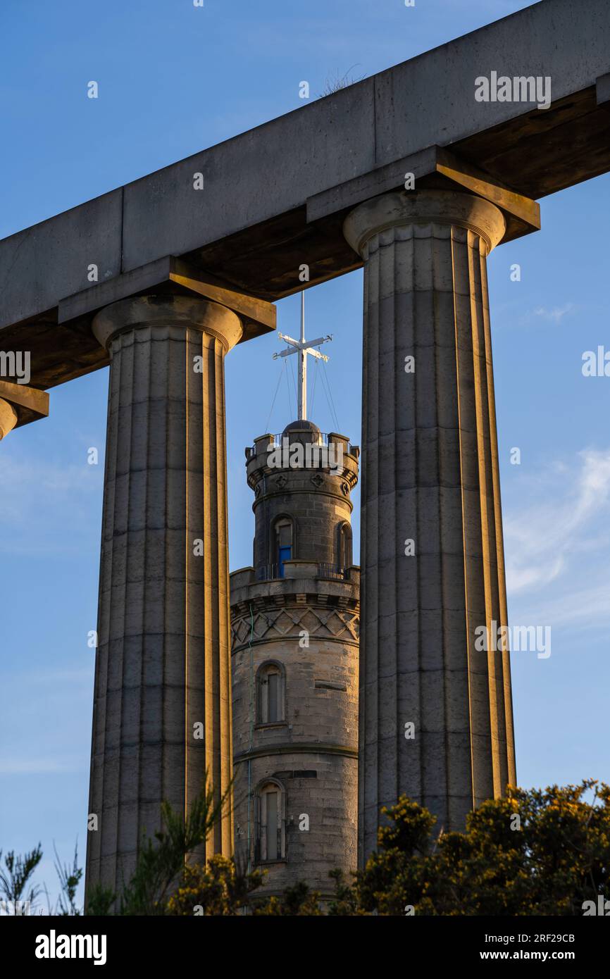 Doric column sunset hi-res stock photography and images - Alamy