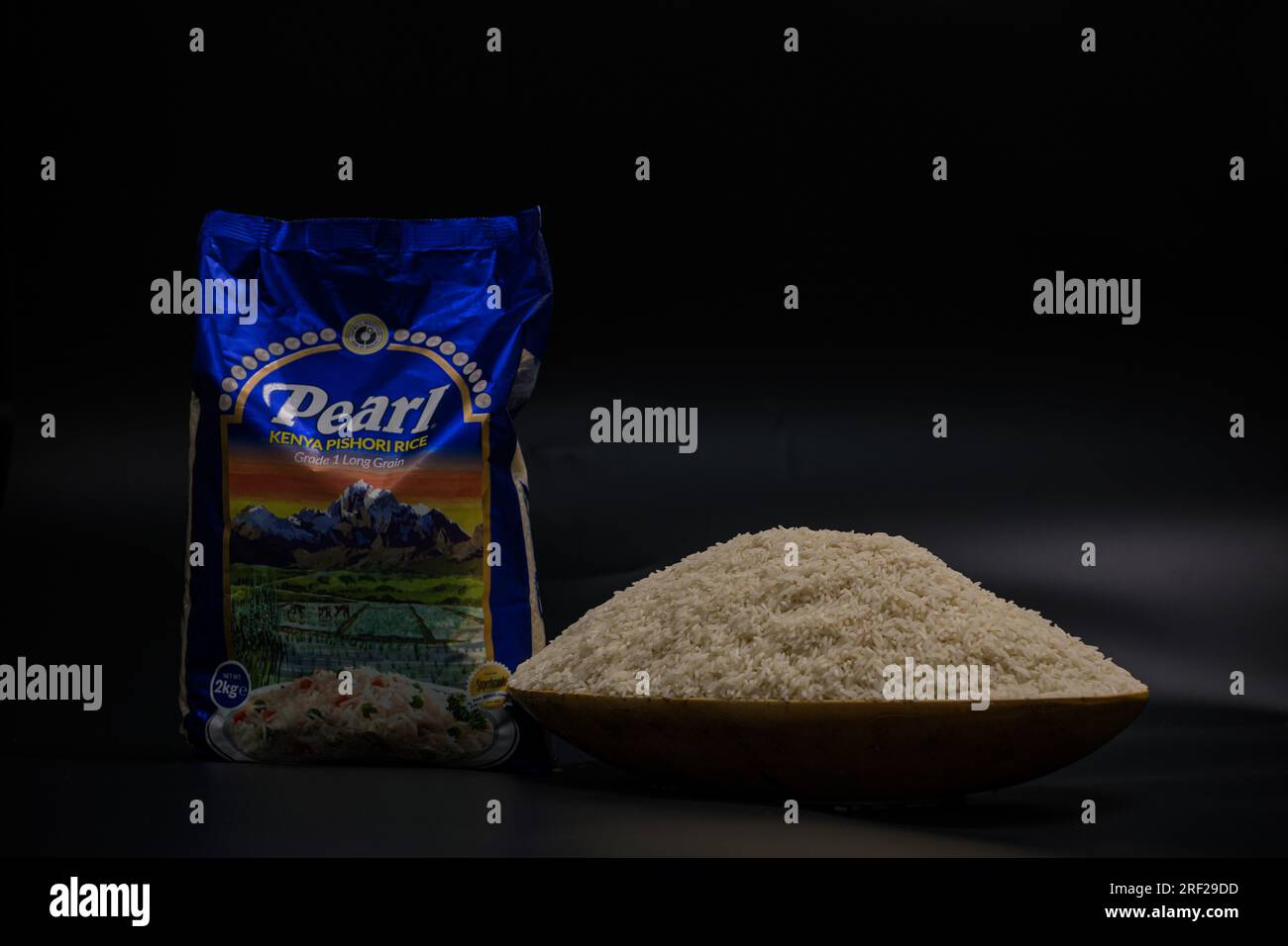 Rice grains raw white on the floor Soko Maize Meal Home Baking ...