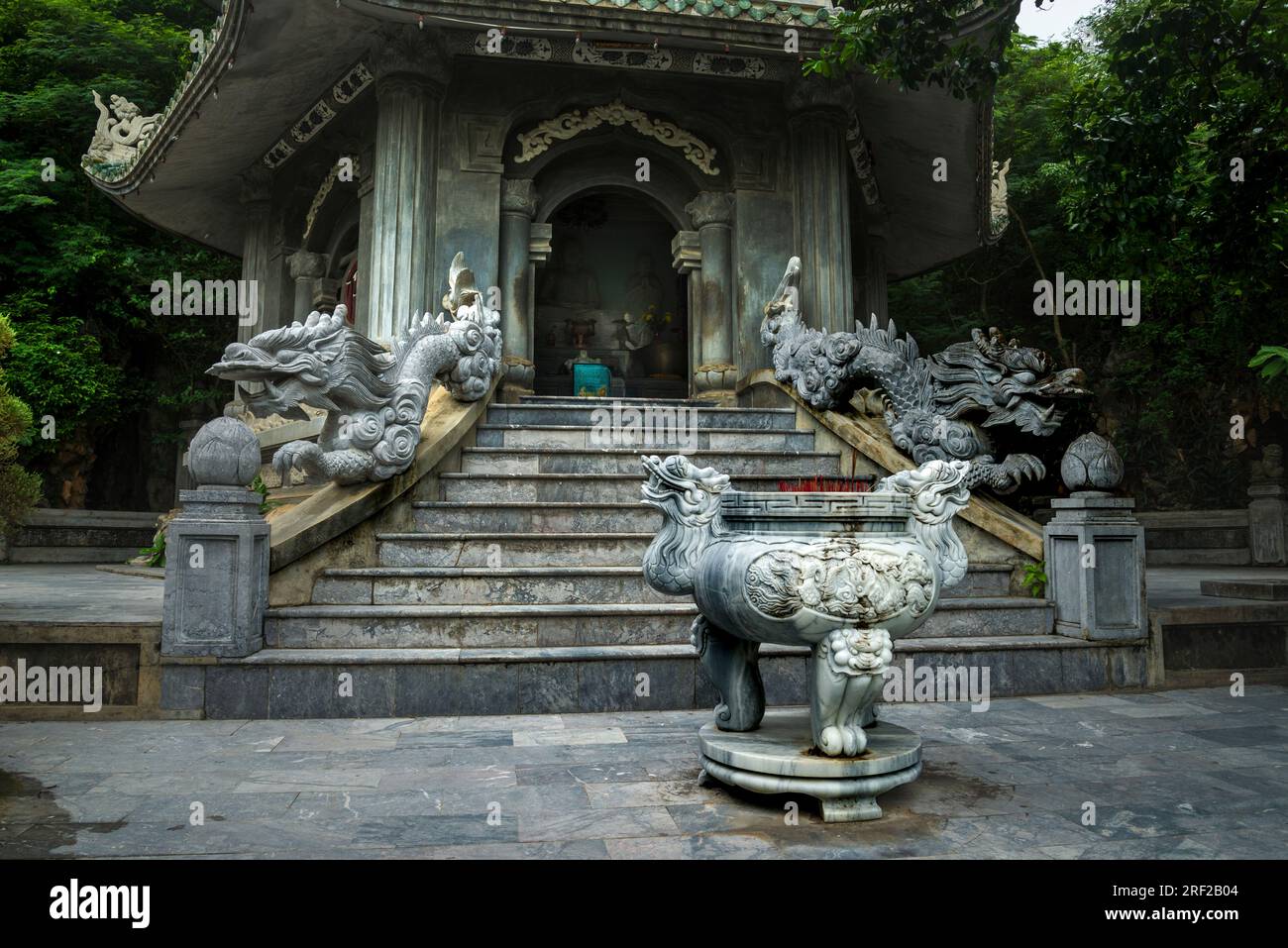 Pagoda on Marble Mountain, near Da Nang, Vietnam Stock Photo - Alamy