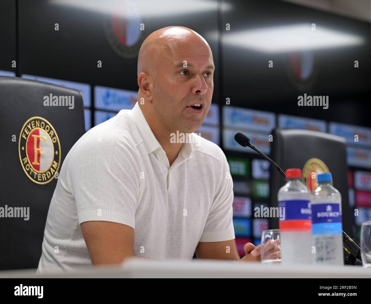 ROTTERDAM - Feyenoord coach Arne Slot during the friendly match between ...