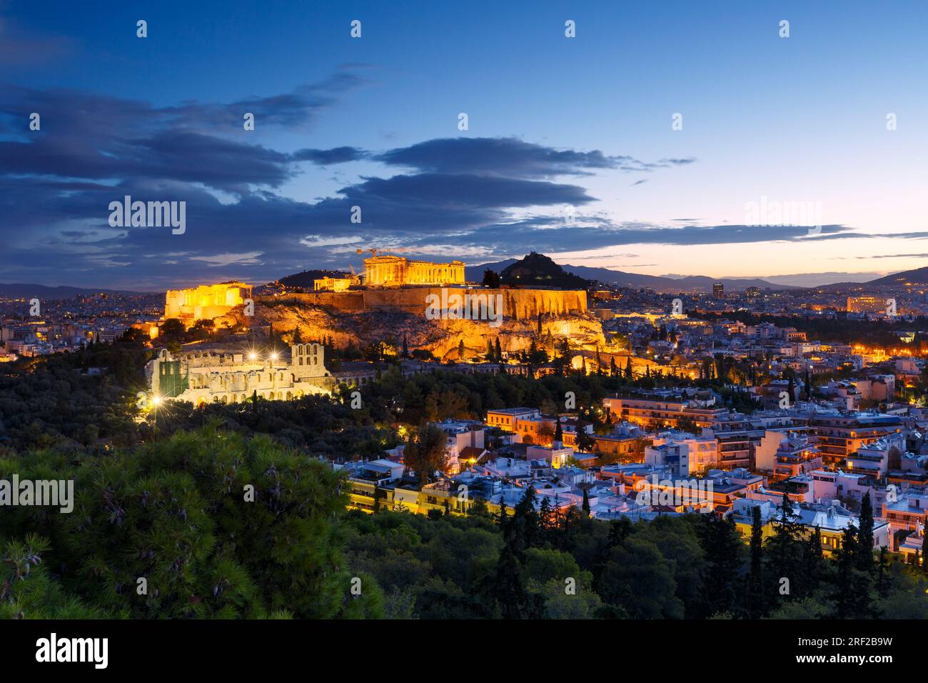 Athens parthenon sunrise hi-res stock photography and images - Alamy