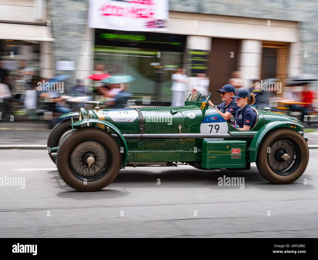 1933 ALFA ROMEO 8C 2300 MONZA, Mille Miglia 2023 Start at Brescia Stock ...