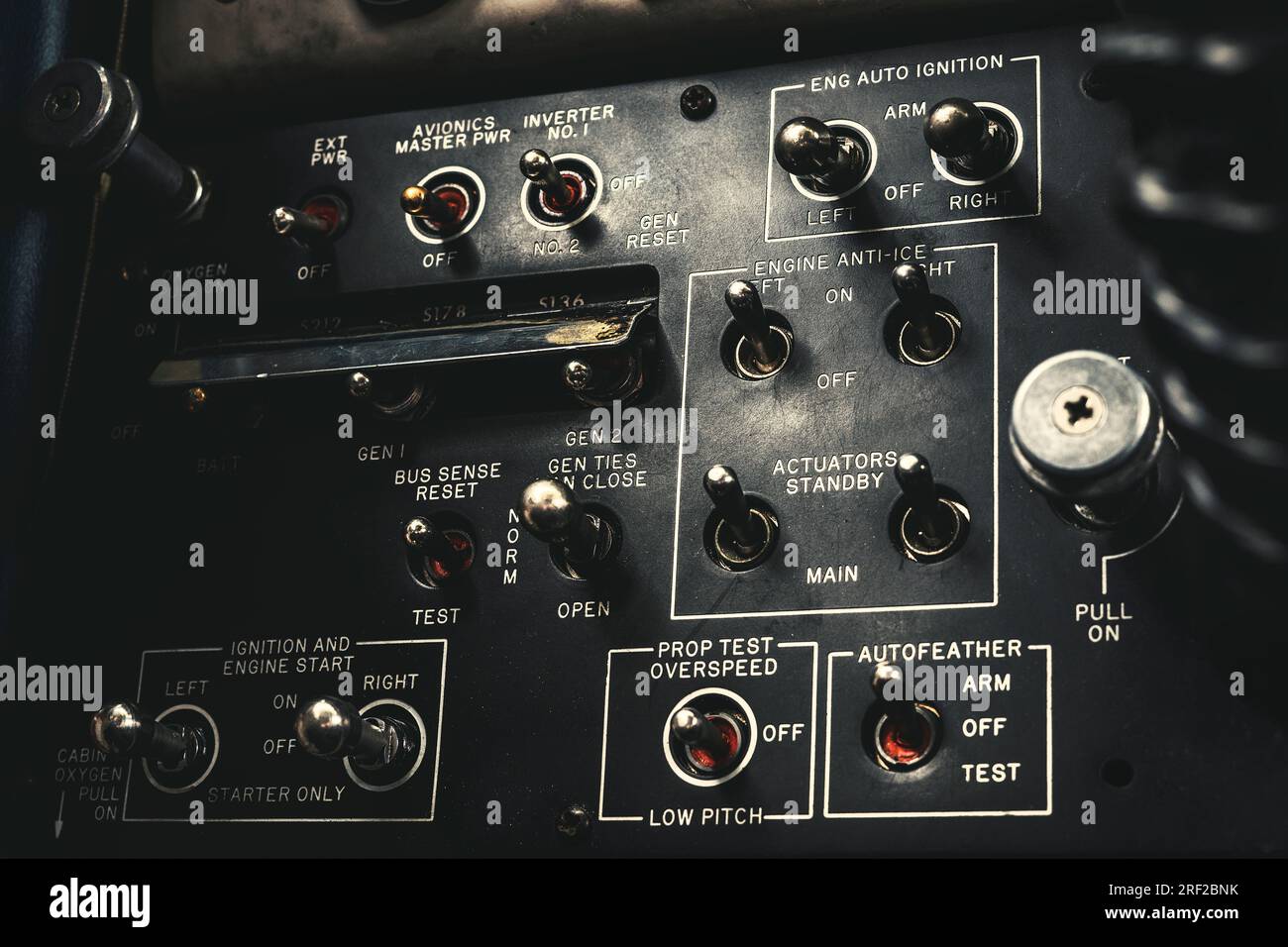 Cockpit Detail 2 Stock Photo - Alamy