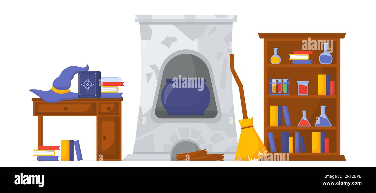 Halloween room Cut Out Stock Images & Pictures - Alamy