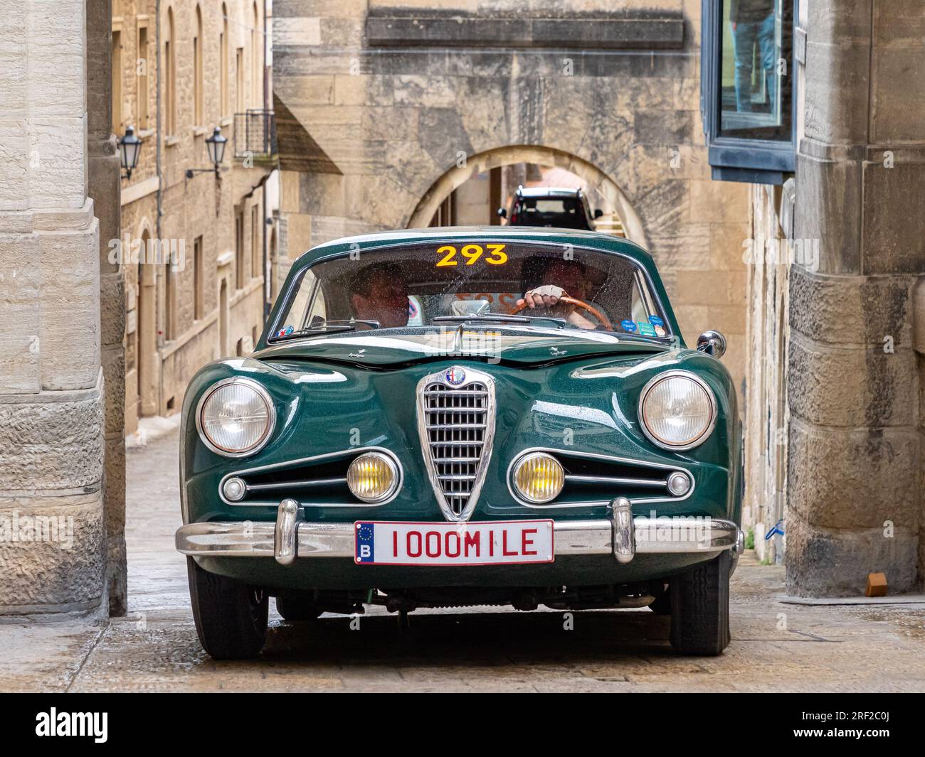 1954 Alfa Romeo 1900 C super sprint, Mille Miglia 2023, day2 at San ...