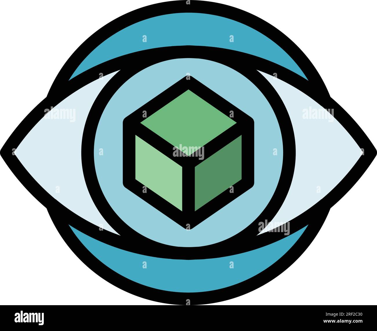 Eye View Angle Symbol