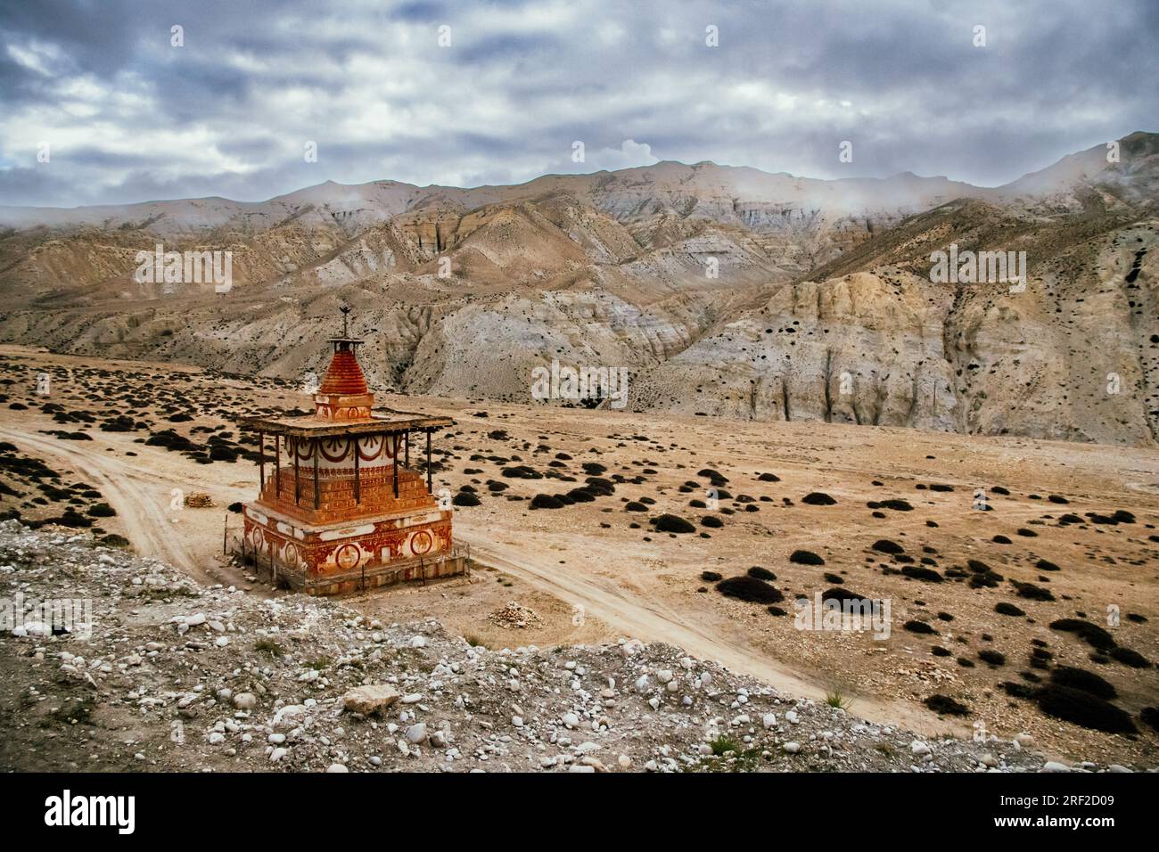 Buddhist Gompa Gumbas in Tibetan influenced Upper Mustang of Nepal ...