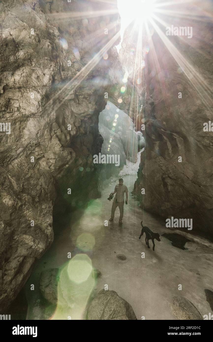 Walk through waterfall hi-res stock photography and images - Alamy