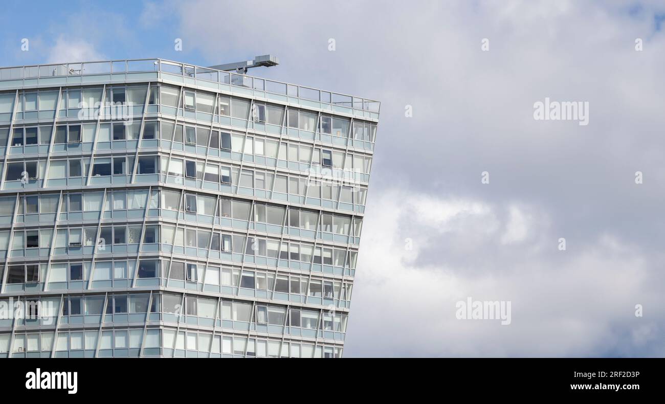 Liverpool, united kingdom May, 16, 2023 One Park West building, Strand ...