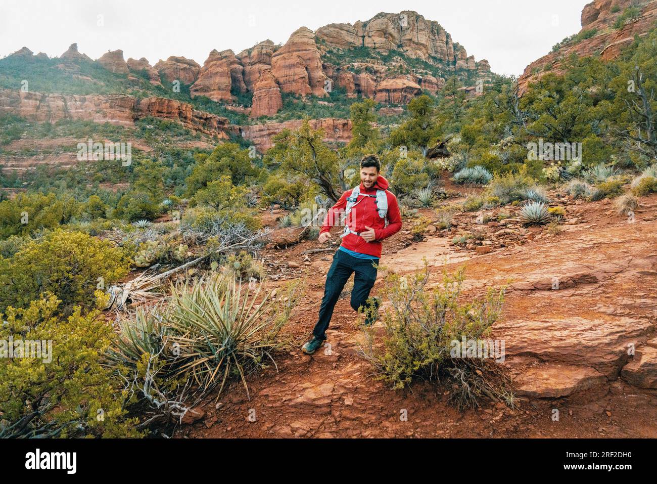 Running Down Soldier Pass Stock Photo - Alamy