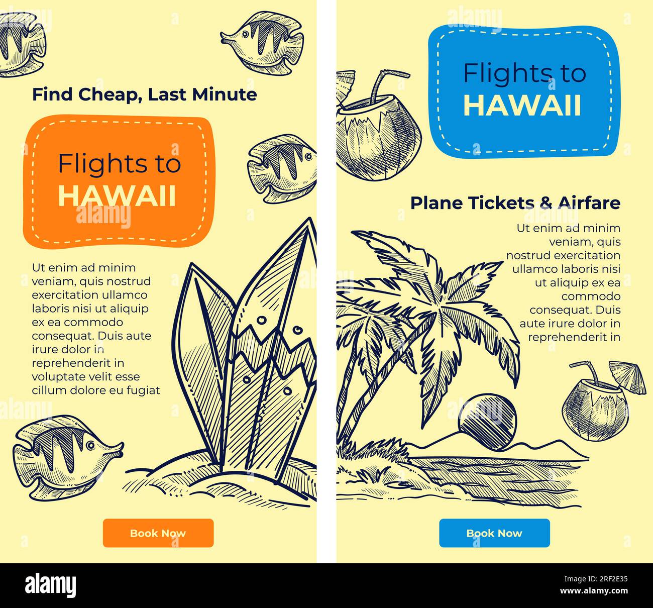 Hawaii airlines Stock Vector Images - Alamy