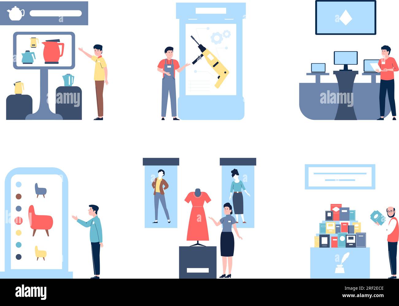 Exhibition samples Stock Vector Images - Alamy