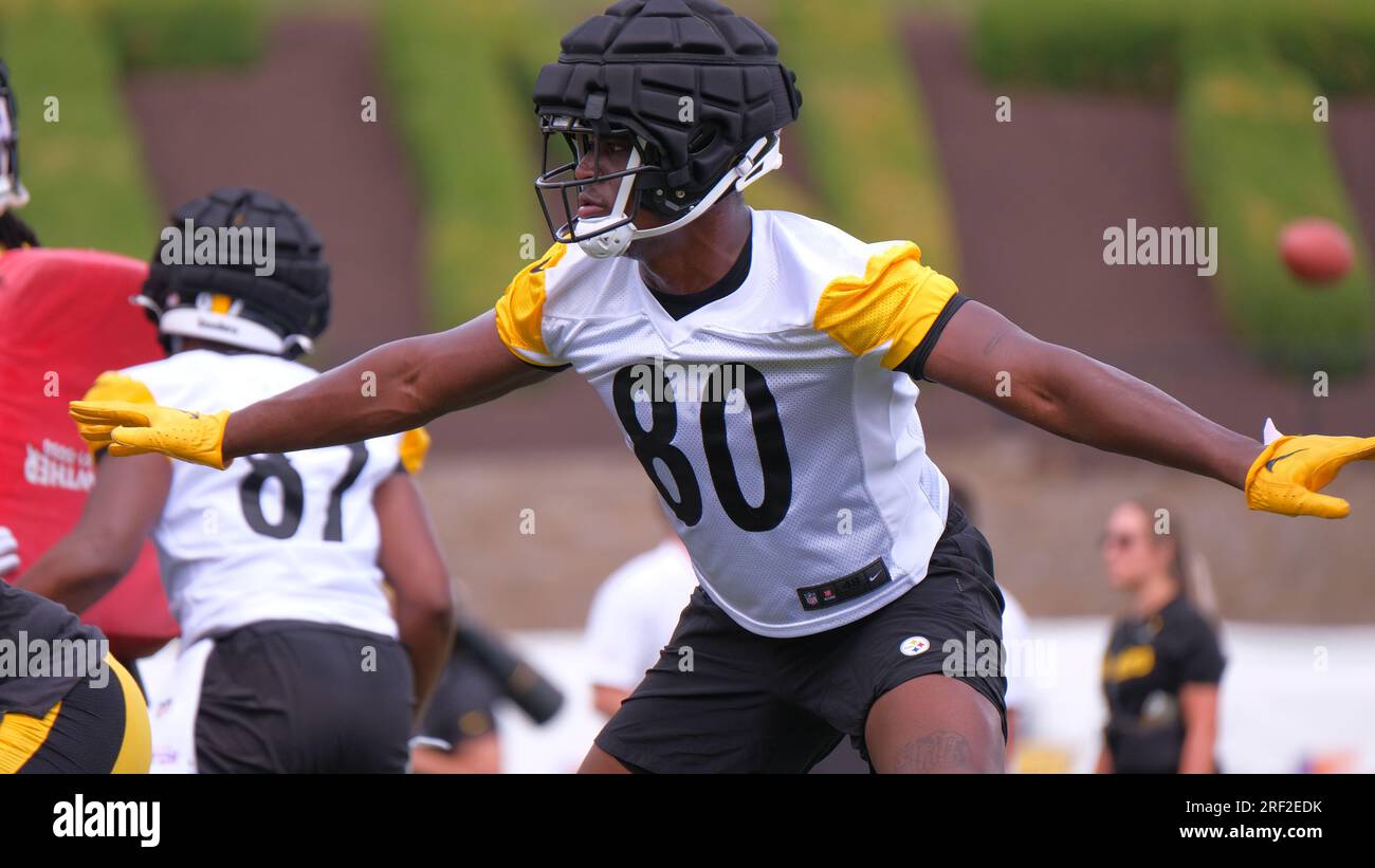 Latrobe, USA. 30th July, 2023. July 30th, 2023: Darnell Washington #80 ...