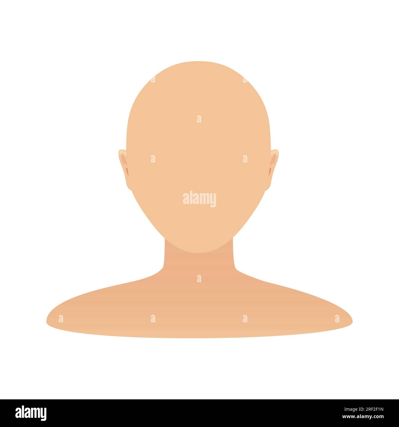 Faceless female silhouette icon of anonymous identity Stock Vector ...