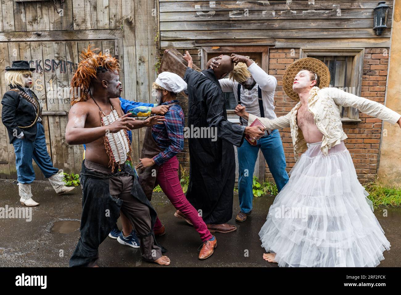 Edinburgh, Scotland, UK, 31 July 2023. Edinburgh Festival Fringe Dark ...